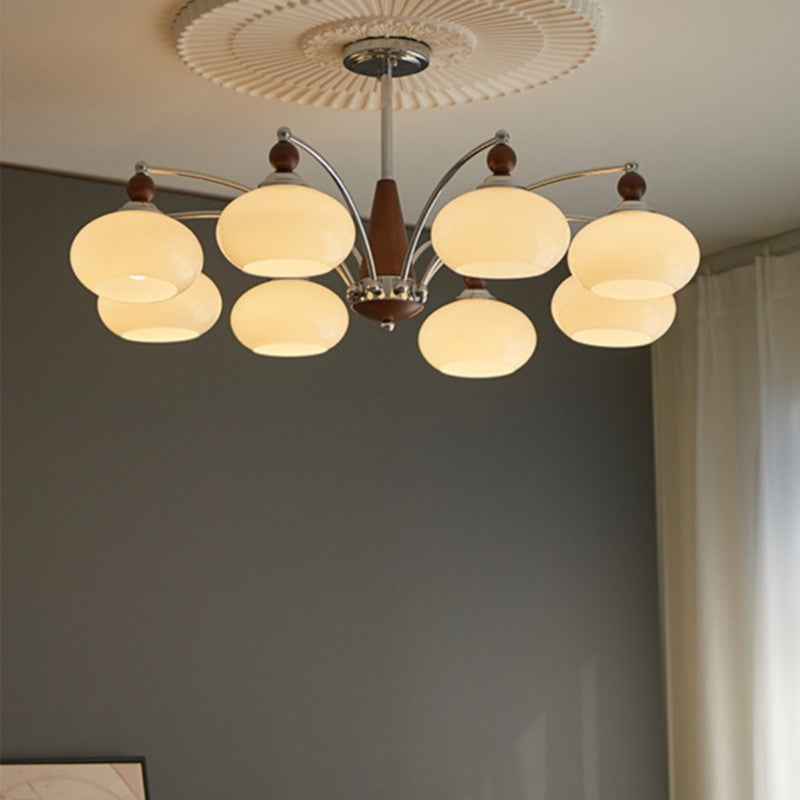 Persimmon Glass Chandelier – Mia Mingle